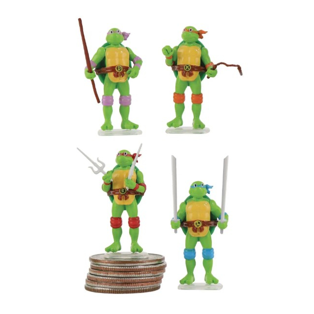 Jual Worlds Smallest Teenage Mutant Ninja Turtles Micro Action Figures ...