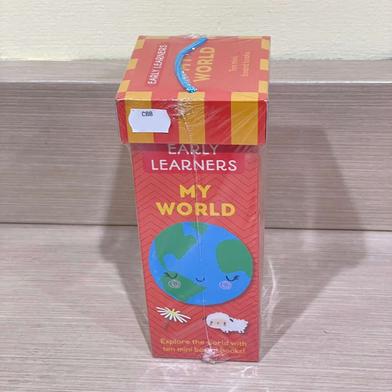 Jual Early Learners My World 10 MIni Board Books Tower Kids / English ...