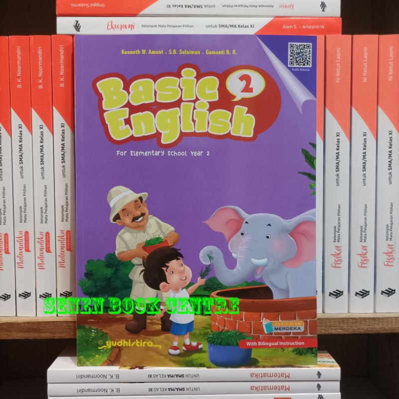 Jual Buku Basic English Kelas 2 SD Kurikulum Merdeka Yudhistira ...