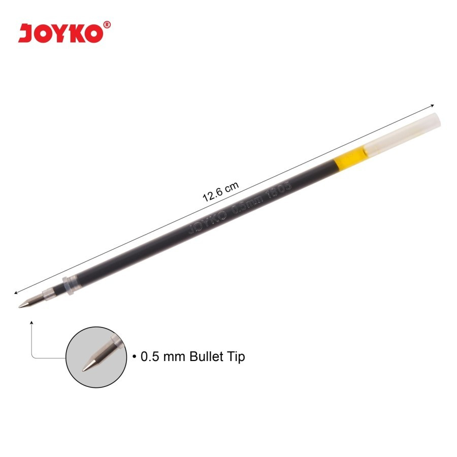 Jual Gel Pen Refill - Isi Ulang Pen - Isi Pulpen Joyko GPR-200 - Hitam ...