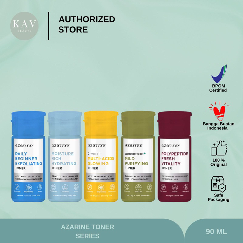 Jual Azarine Toner 90ML | Shopee Indonesia