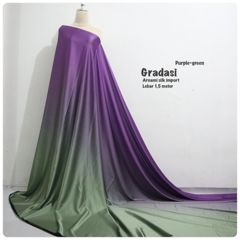 Jual Kain gradasi warna | kain polos gradasi | kain campur warna | kain ...