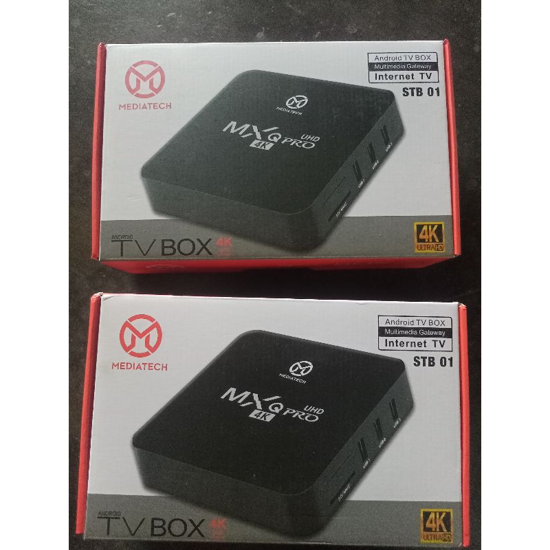 Jual mediatech Android TV Box OTT 4K Ultra HD STB 1-8GB / MXQ TV Box PRO 4K Hitam | Shopee Indonesia
