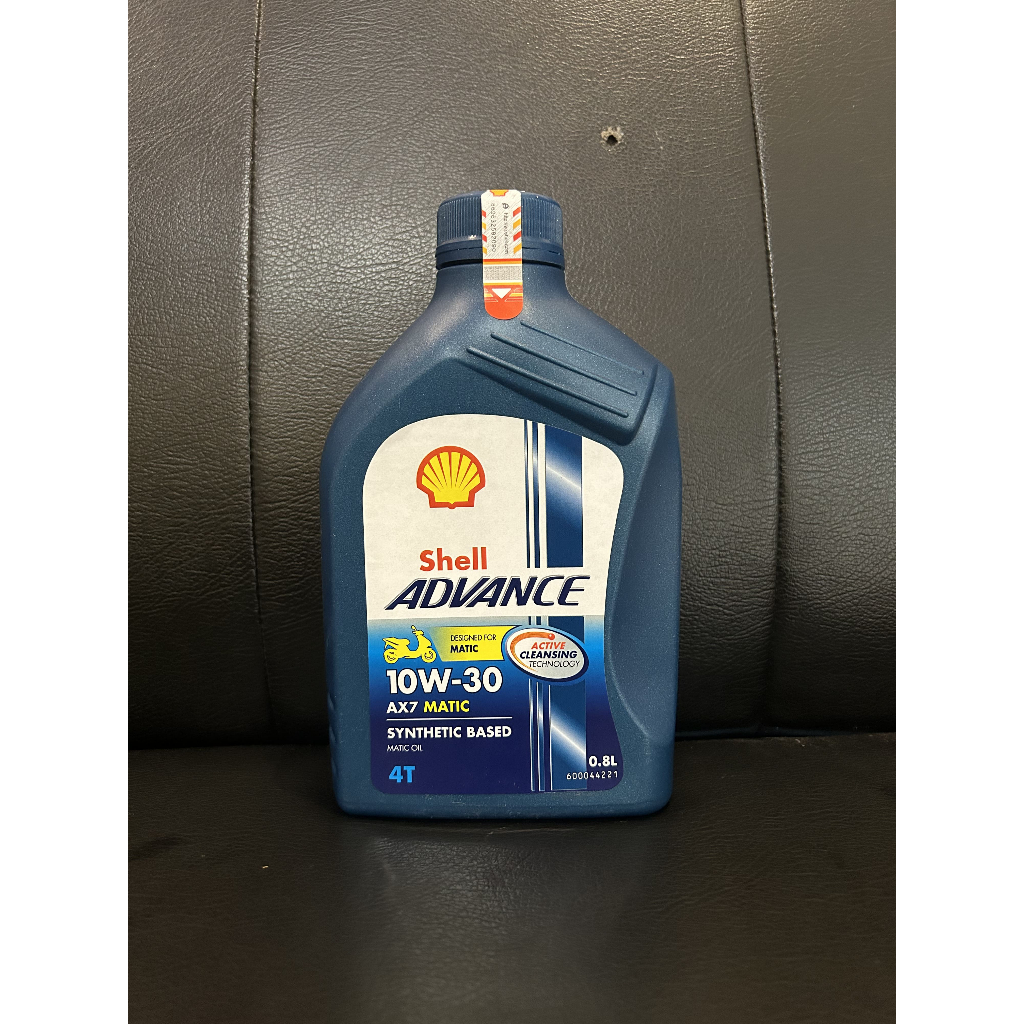 Jual Oli Motor Matic Shell Advance AX7 0.8L Oli Mesin Shell Advance AX7 ...