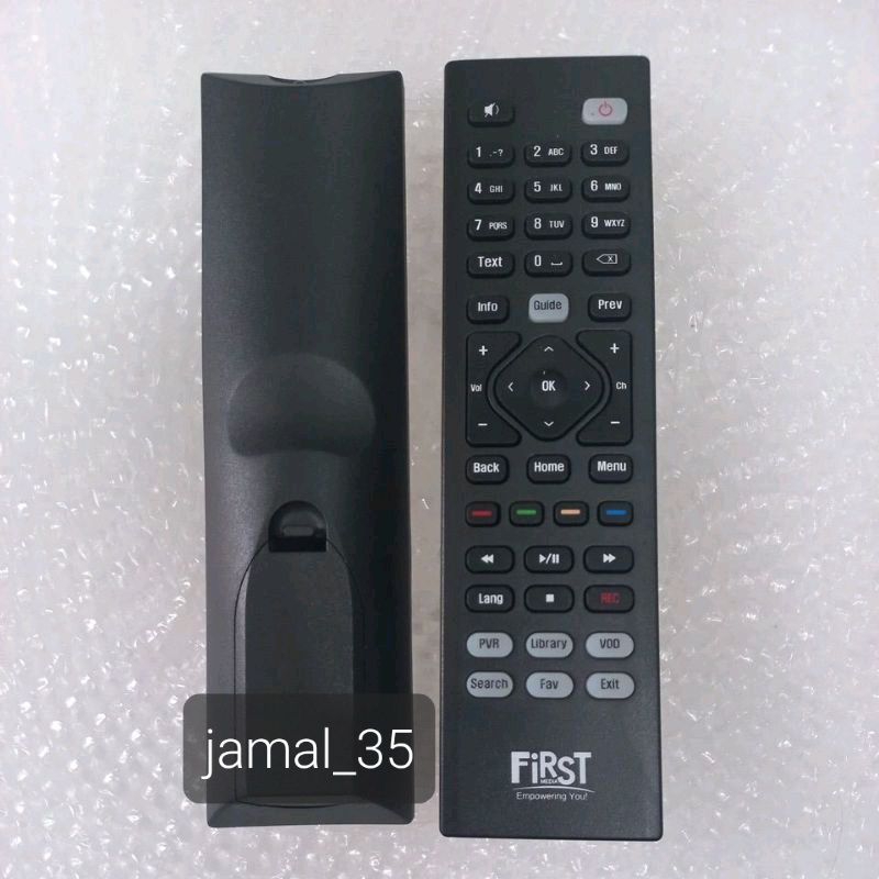 Jual REMOTE REMOT STB FIRST MEDIA X1 SMART BOX HD LG DMT-1605LN ORI ...