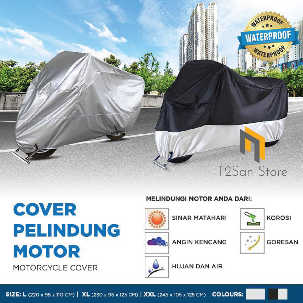 Jual Cover Tutup Motor Jumbo / Sarung Motor Big Size | Shopee Indonesia