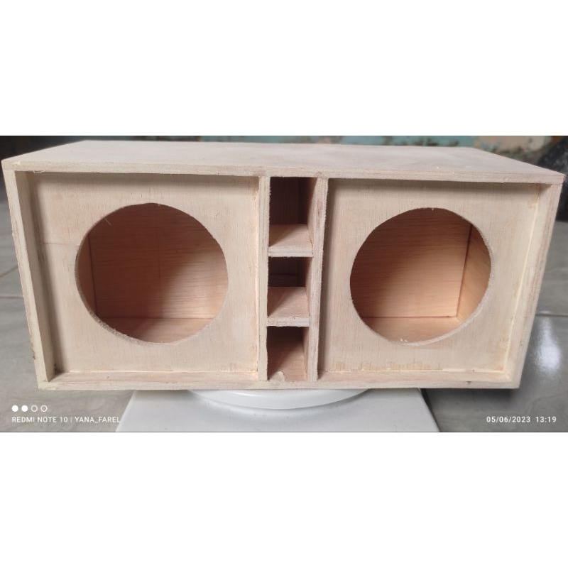 Jual box speaker miniscoop 3in dobel | Shopee Indonesia
