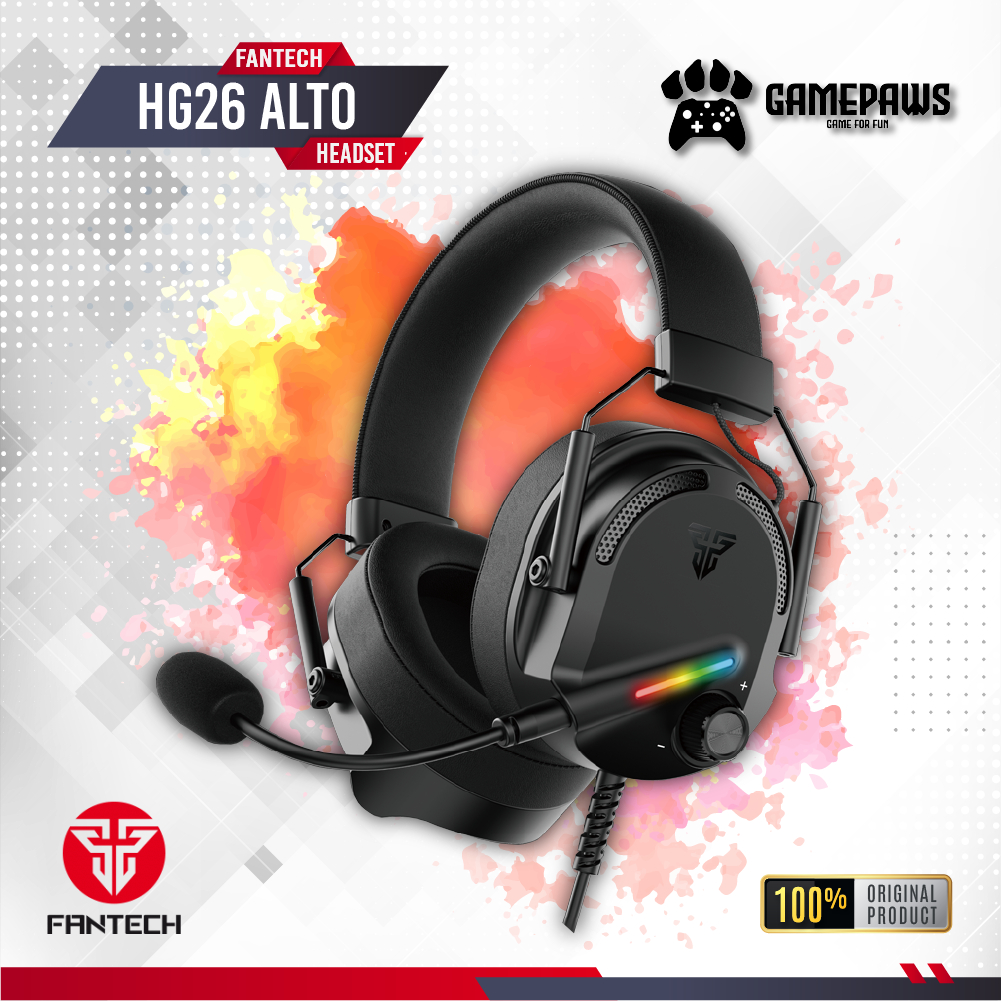 Jual Fantech ALTO 7.1 HG26 RGB Headset Gaming | Shopee Indonesia