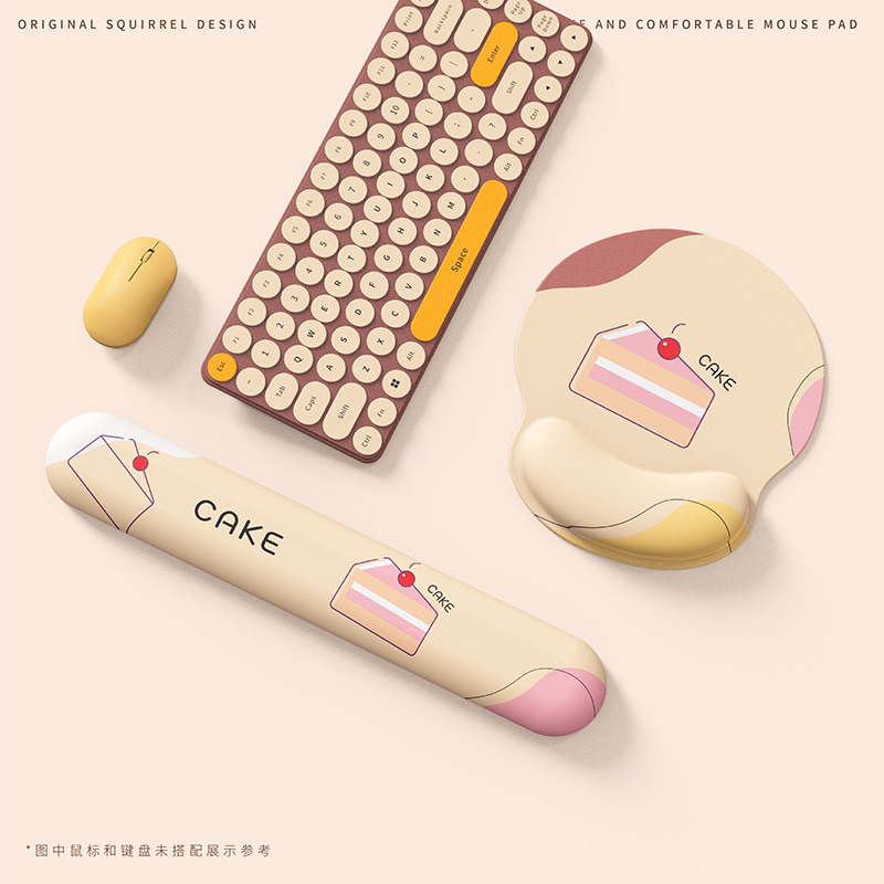 Jual Premium Keyboard Wrist Rest Pad By ICUPPLIER/ Mouse Pad Wrist Rest ...