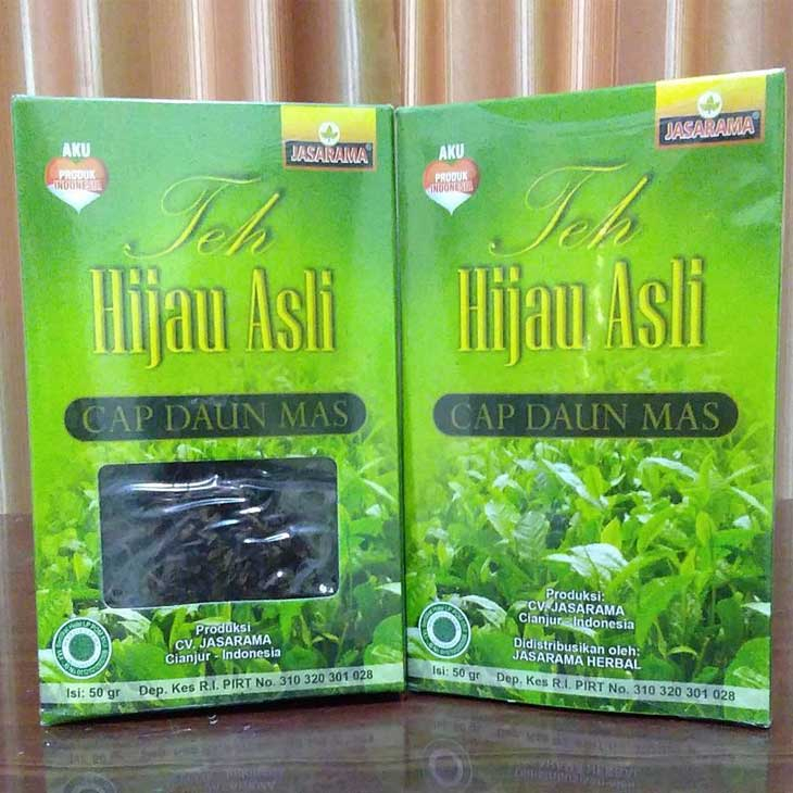 Jual Teh HIJAU ASLI CAP DAUN MAS ORIGINAL | Shopee Indonesia