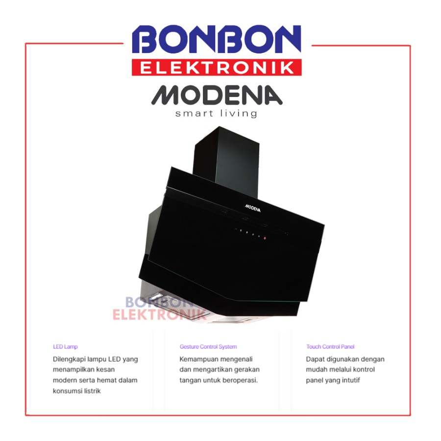 Jual Modena Wall Slanted Hood CX 7754 70cm / CX7754 Cooker Hood ...