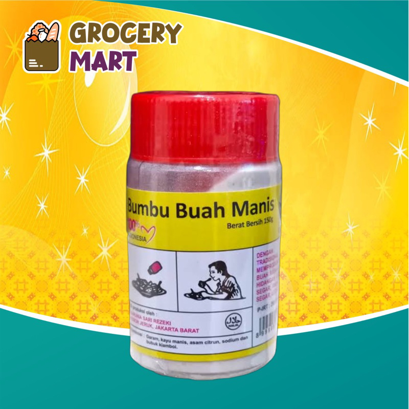 Jual Bumbu Buah Pedas CAP ELANG 150gr / Garam Penyedap Buah | Shopee ...