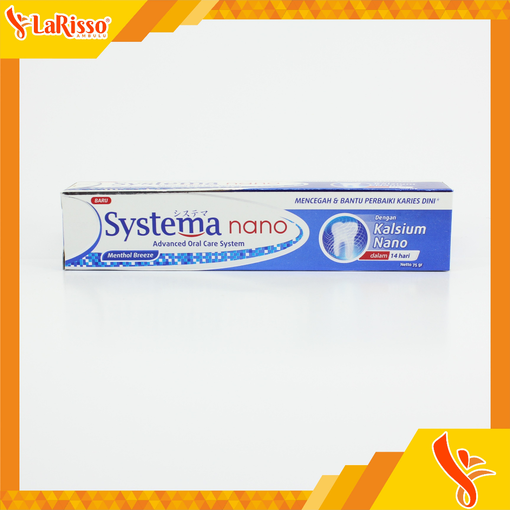 Jual SYSTEMA NANO PASTA GIGI 75GR MENTHOL BREEZE | Shopee Indonesia