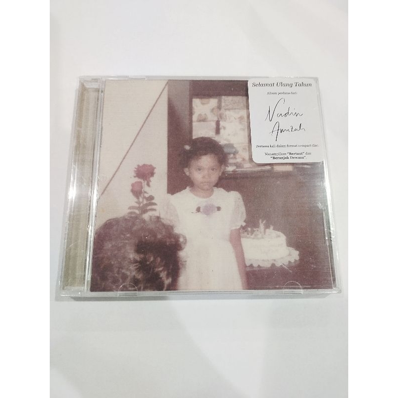 Jual CD ORIGINAL NADIN AMIZAH ALBUM SELAMAT ULANG TAHUN | Shopee Indonesia
