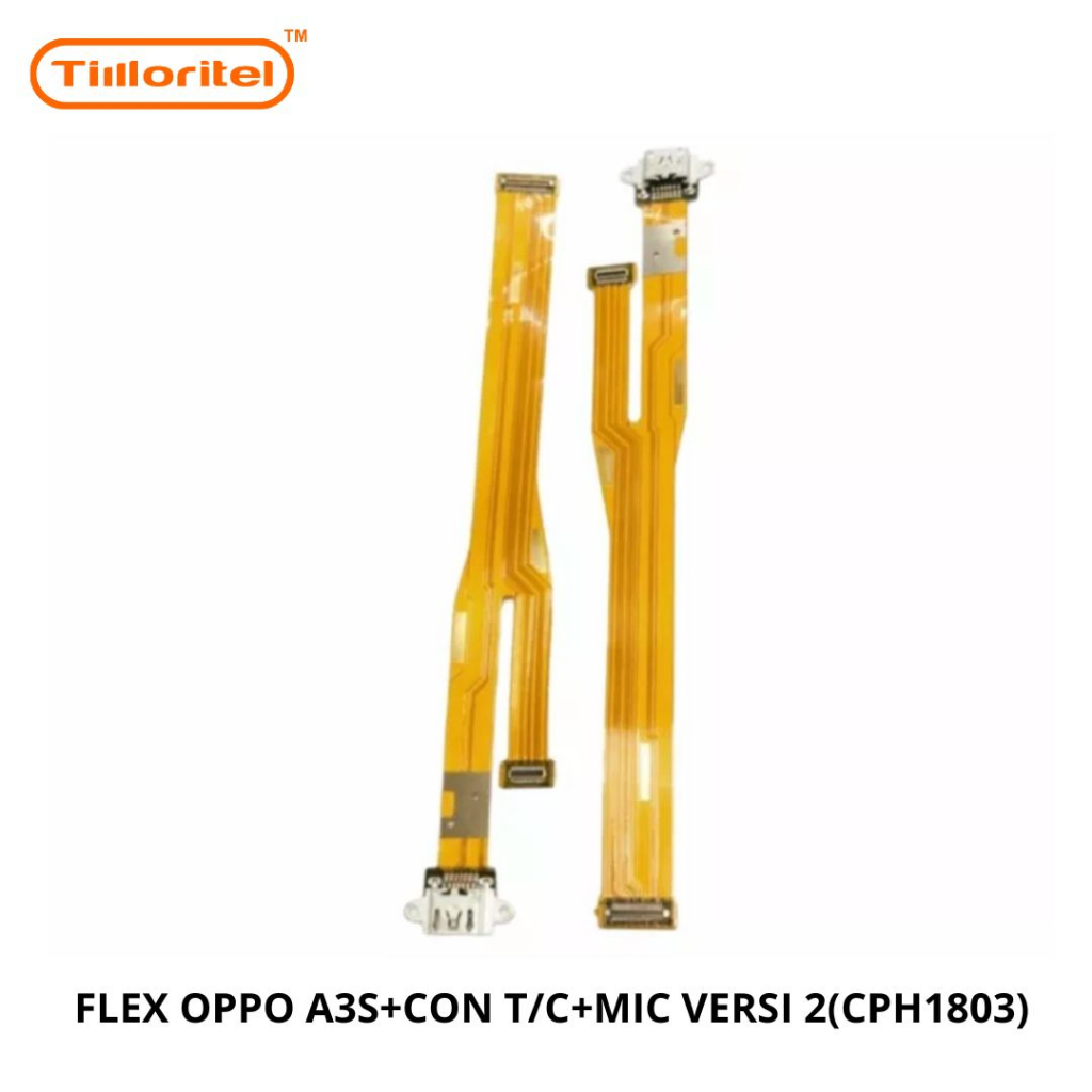 Jual FLEX OPPO A3S+CON T/C+MIC VERSI 2(CPH1803) | Shopee Indonesia