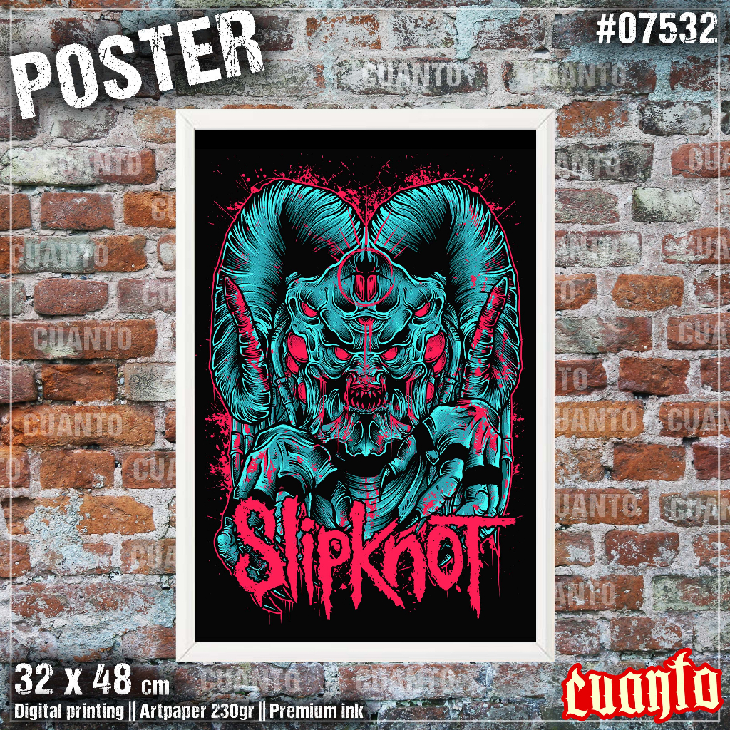 Jual Poster Slipknot | Shopee Indonesia