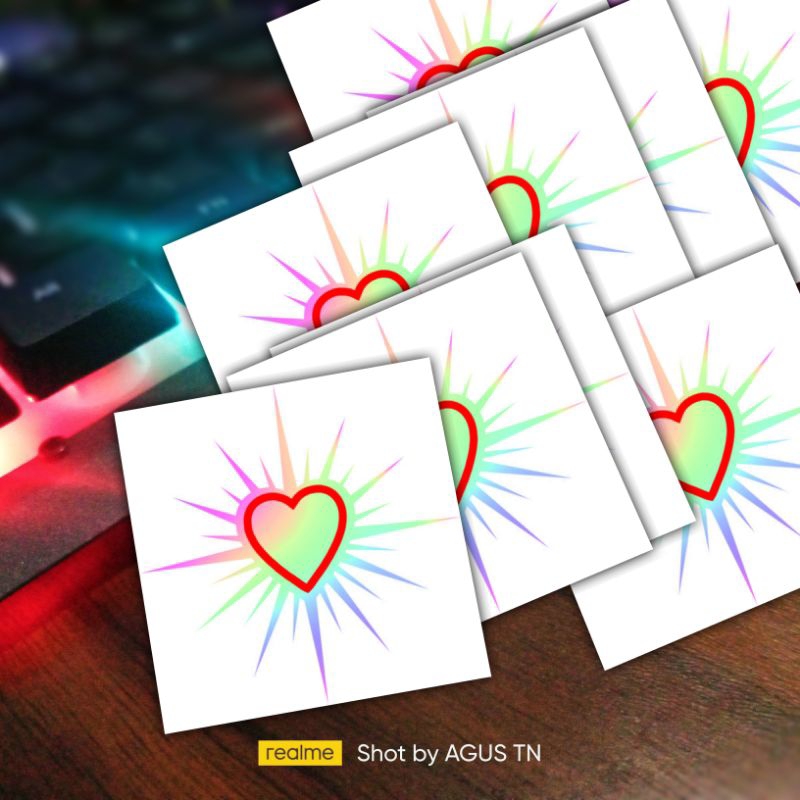 Jual STIKER PSHT HATI BERSINAR STICKER CUTTING HOLOGRAM MURAH UKURAN 5 ...