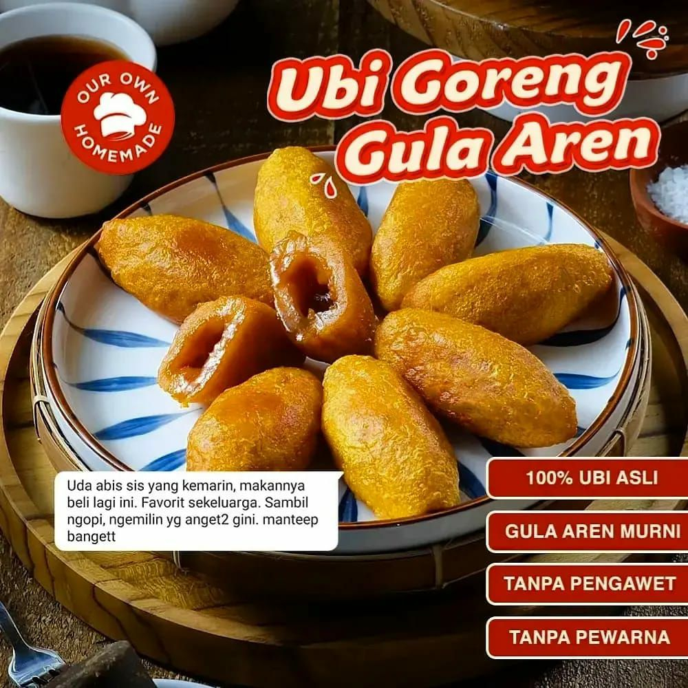 Jual UBI GORENG GULA AREN (FROZEN FOOD) | Shopee Indonesia