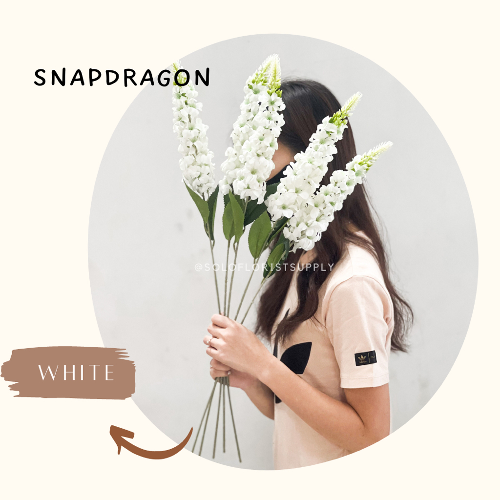 Jual SNAPDRAGON Artificial Flocking Hyacinth Bunga Palsu Sedap Malam ...