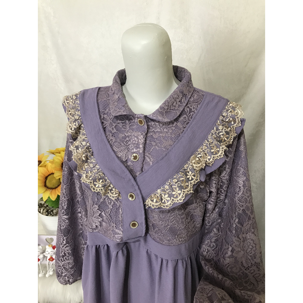 Jual FLASH SALE GAMIS LEBARAN - EMILY GAMIS CRINKLE PREMIUM MIX BRUKAT ...