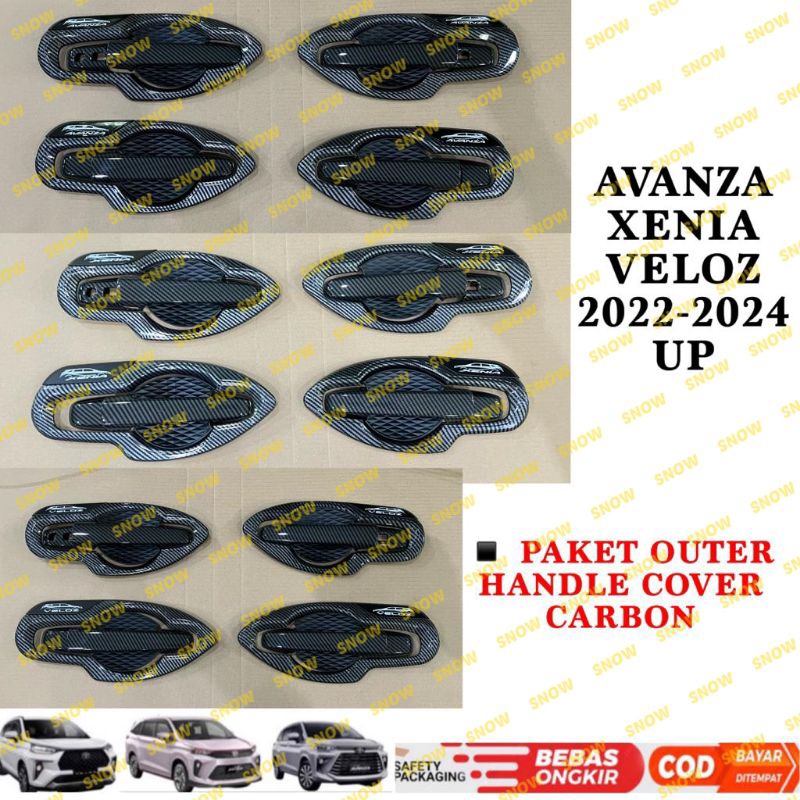 Jual Paket Outer Handle Cover Avanza Xenia Veloz 2021 2022 2023 2024 2025 2026 2027 UP Exclusive ...