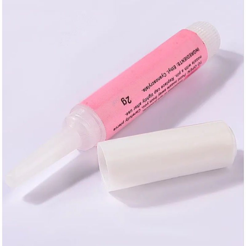 Jual LEM GEL lem kuku palsu aman lengket awet nail art wedding lem jel ...