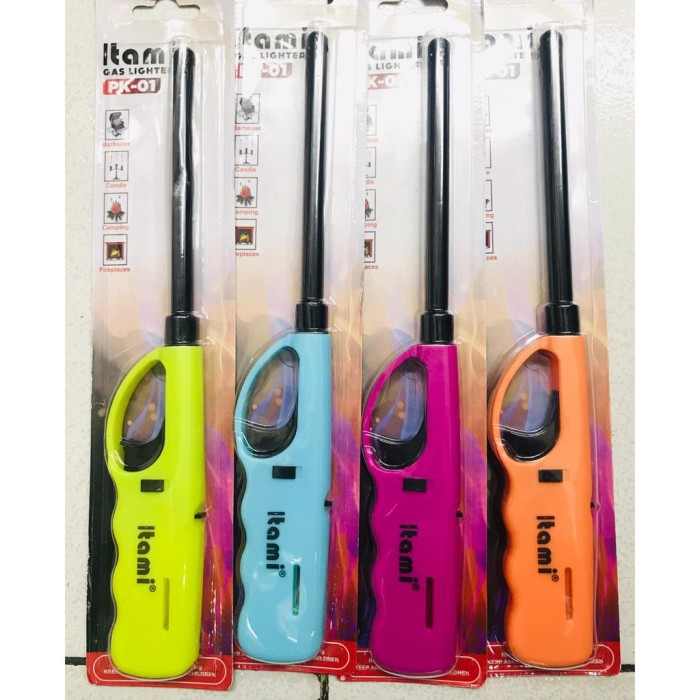 Jual Pemantik Kompor ITAMI Korek Api Panjang Tembak Gas Lighter ...