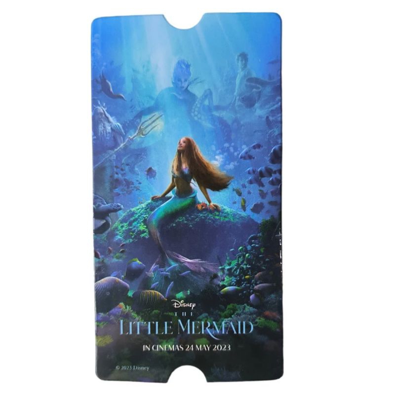 Jual The Little Mermaid Collectible Ticket Exclusive CGV (Extra ...