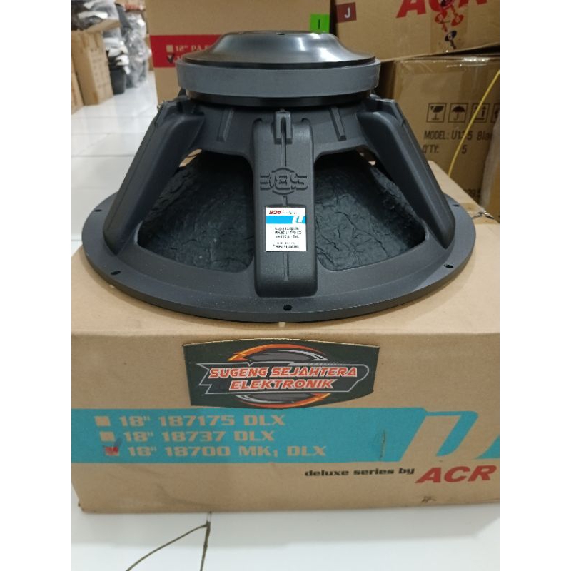 Jual Speaker ACR 18 inch DELUXE 18700 original voice coil 4inch wat ...