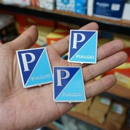 Jual Emblem Logo Dasi P/ Coret Vespa VBB VNB Kongo Model Original ...