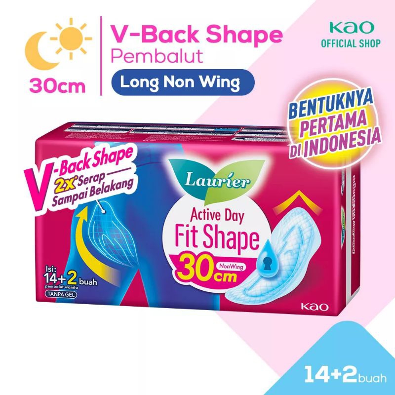 Jual Laurier fit shape 30cm | Shopee Indonesia
