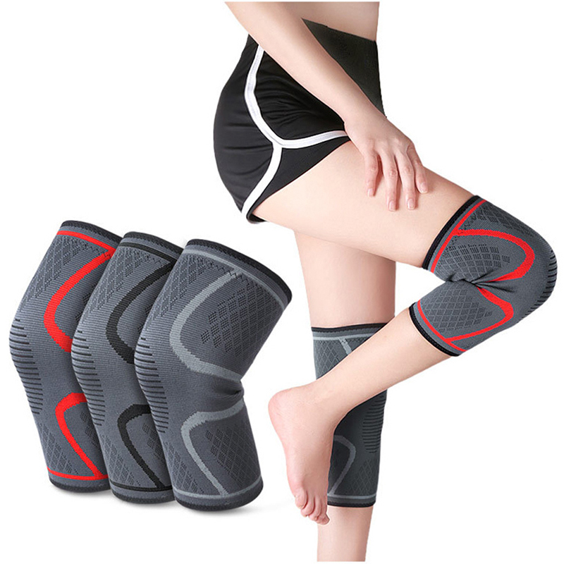 Jual Pelindung Lutut Knee Pad Support Brace Nylon Compression Elastis ...
