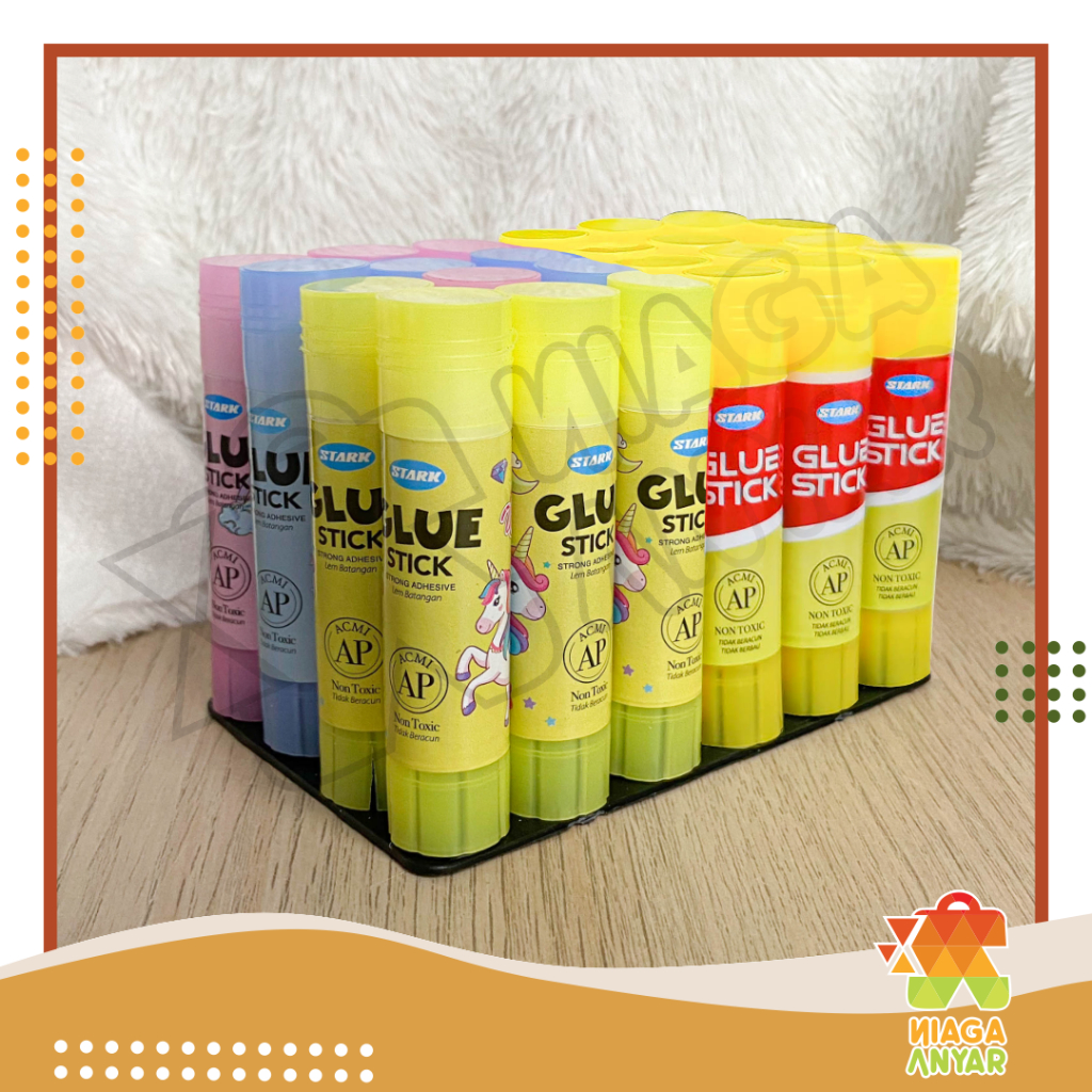 Jual NA STARK Lem Stik Kertas Sekolah / Paper Glue Stick Stationary ...