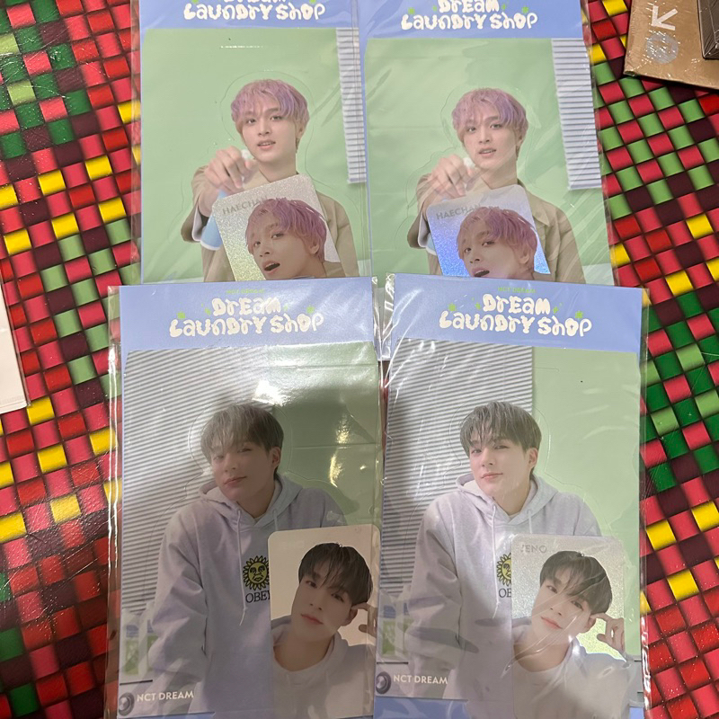 Jual [READY] standee nct dream laundry haechan jeno + pc hologram ...