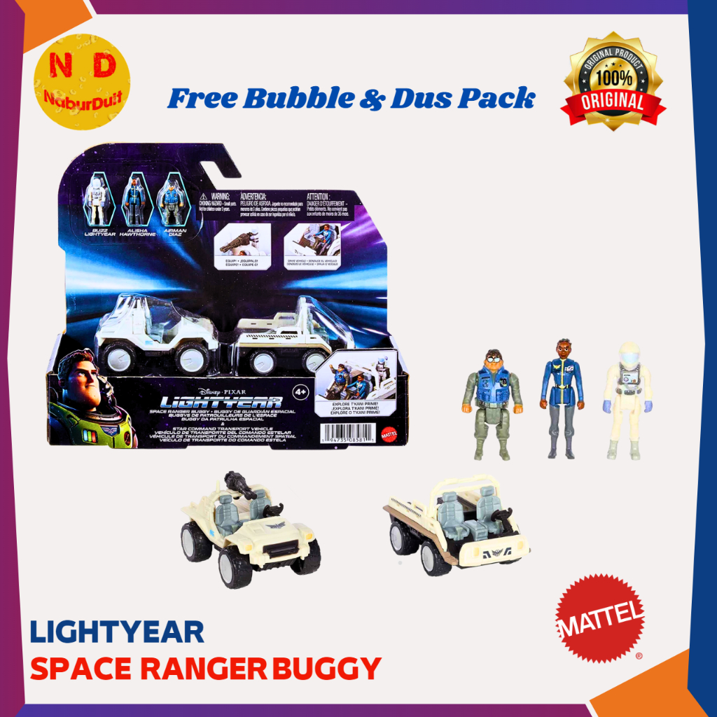 Jual Disney Pixar Lightyear Space Ranger Buggy Maianan Action Figure ...