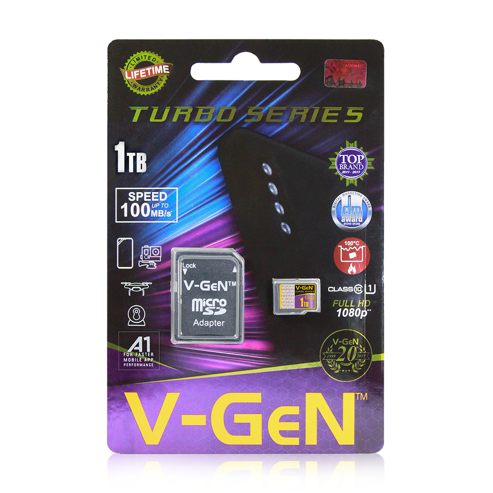 Jual Micro SD V-GeN Turbo 1TB Class 10 Memory Card | Shopee Indonesia