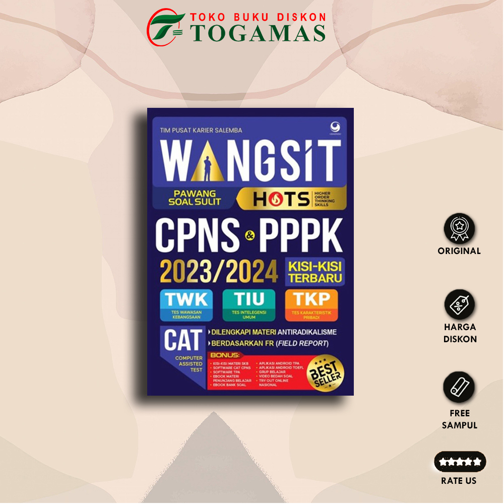 Jual Wangsit (Pawang Soal Sulit) CPNS & PPPK 2023/2024 - GRASINDO | Shopee Indonesia