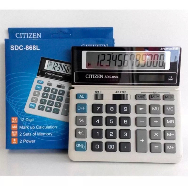 Jual KALKULATOR DAGANG SDC 868L Turn Off | Shopee Indonesia