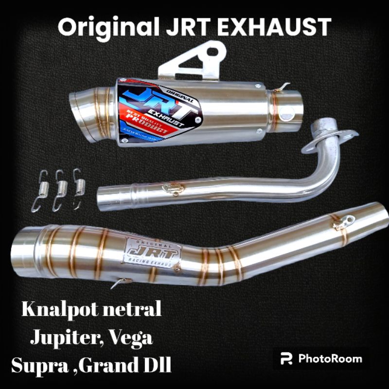 Jual knalpot racing netral original jrt exhaust cocok buat motor ...