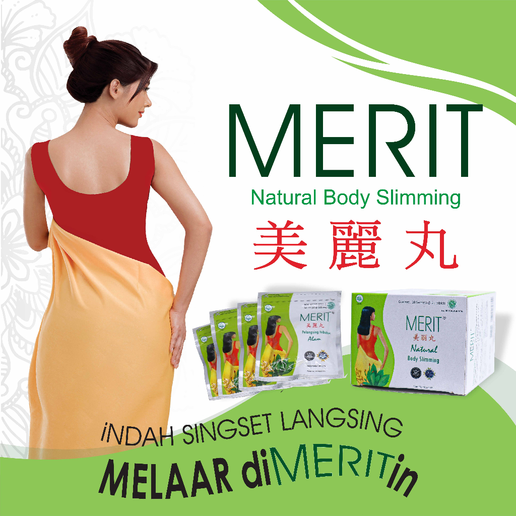 Jual Merit Pelangsing Tubuh Alami | Shopee Indonesia