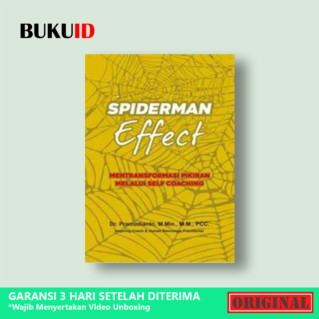 Jual Buku Spiderman Effect, Mentransformasi Pikiran Melalui Self ... Jual Buku Spiderman Effect, Mentransformasi Pikiran Melalui Self ...