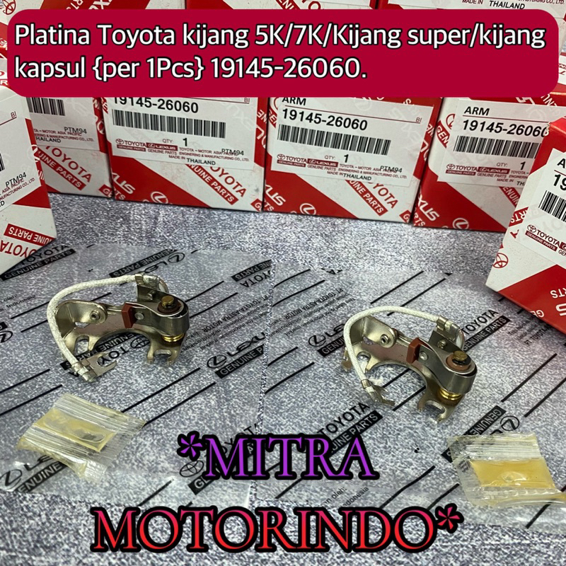 Jual Platina Toyota Kijang 5K/7K/Kijang Super/Kijang Kapsul Per 1 Pcs/19145-26060 | Shopee Indonesia