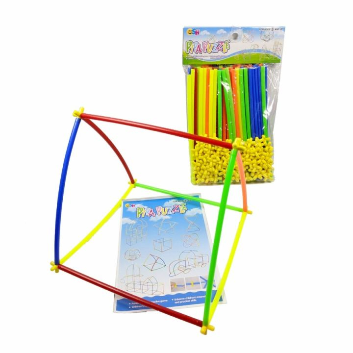 Jual Mainan Pipa Puzzle Magic Straws 50pcs Sedotan Ajaib Bisa Bongkar ...