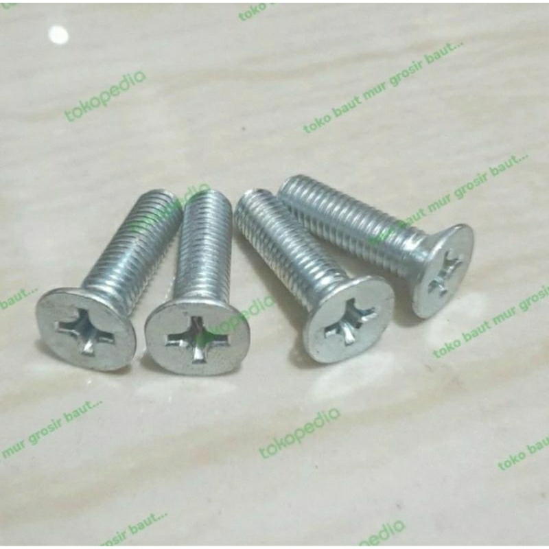 Jual baut jf m6×15 (100pcs) | Shopee Indonesia