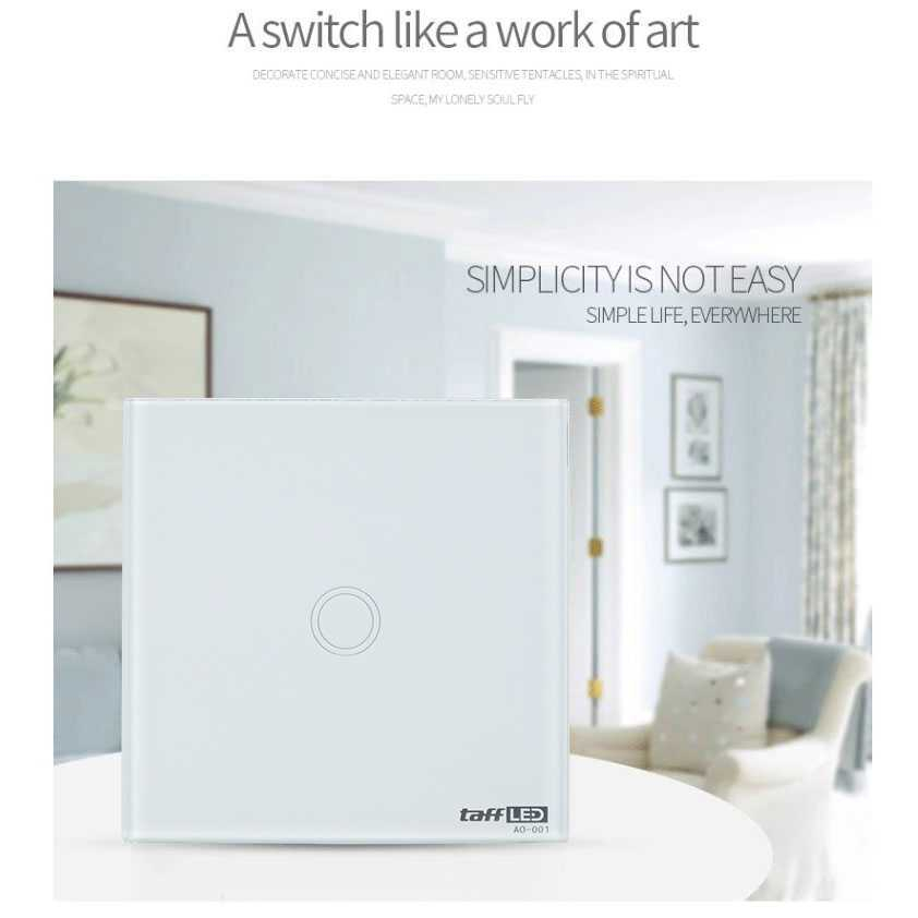 Jual Saklar Lampu Luxury Touchscreen Saklar Sentuh Hotel | Shopee Indonesia