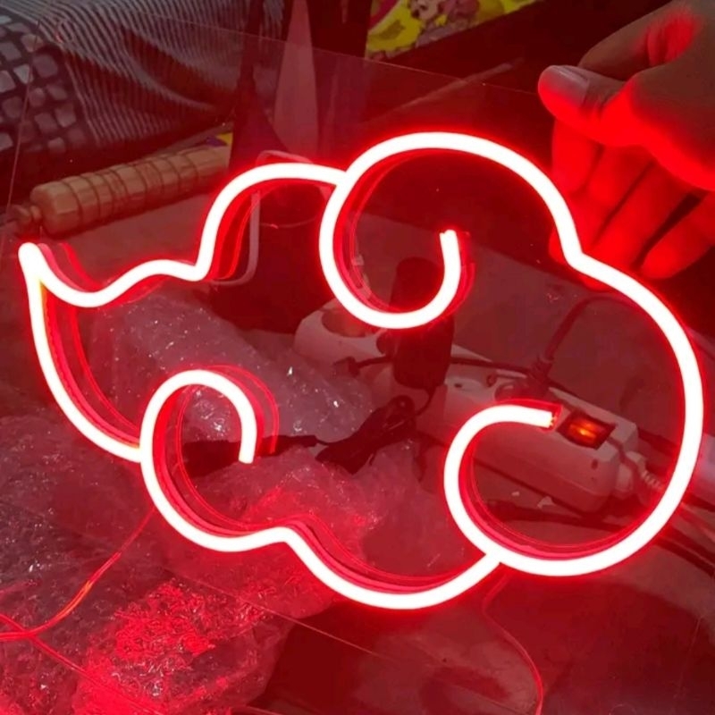 Jual NEON FLEX NEON SIGN MODEL AWAN NARUTO AKATSUKI | Shopee Indonesia