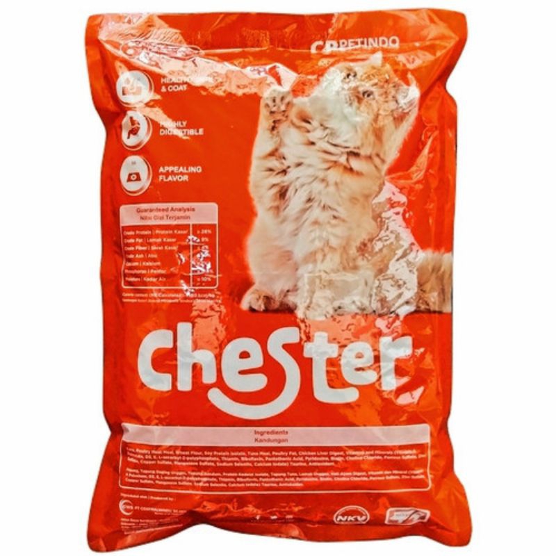Jual Makanan kucing Chester 800g/Chester cat food tuna 800g | Shopee ...