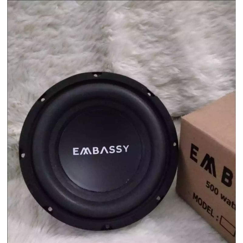Jual Subwoofer 8" Embassy Es844 | Shopee Indonesia
