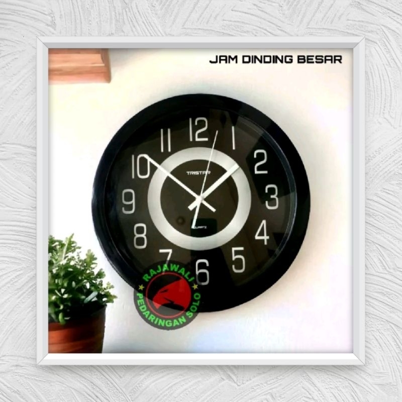 Jual JAM DINDING BESAR 32CM TEBAL PREMIUM | Shopee Indonesia