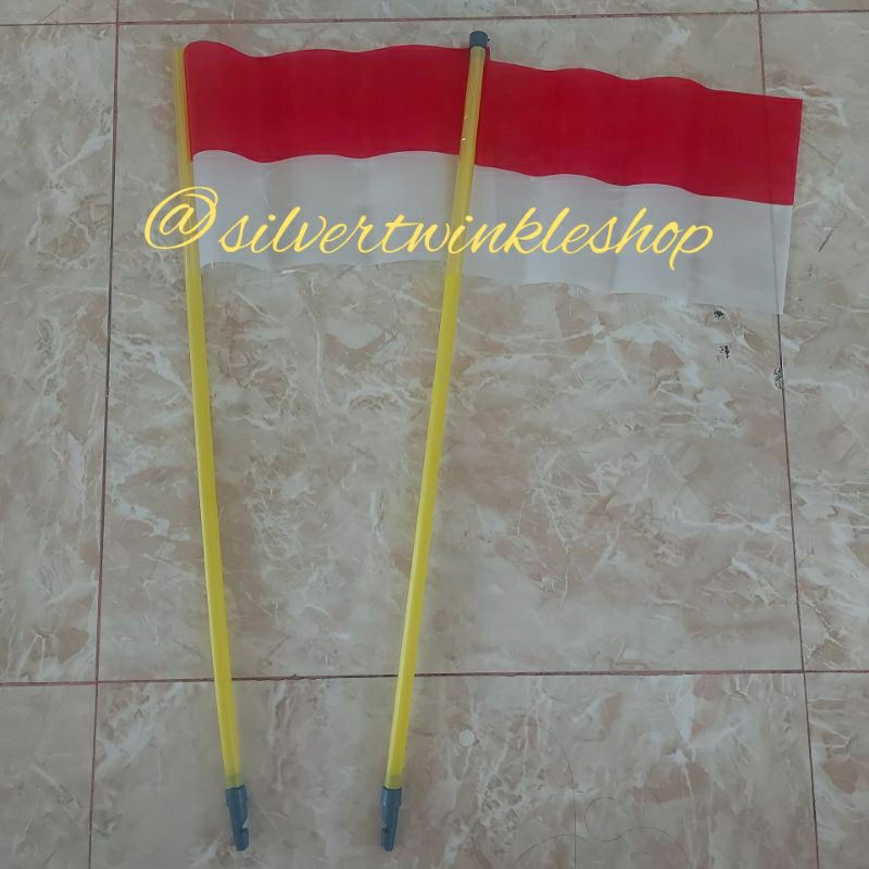 Jual Mainan edukasi anak tongkat bendera merah putih stick stik peluit ...
